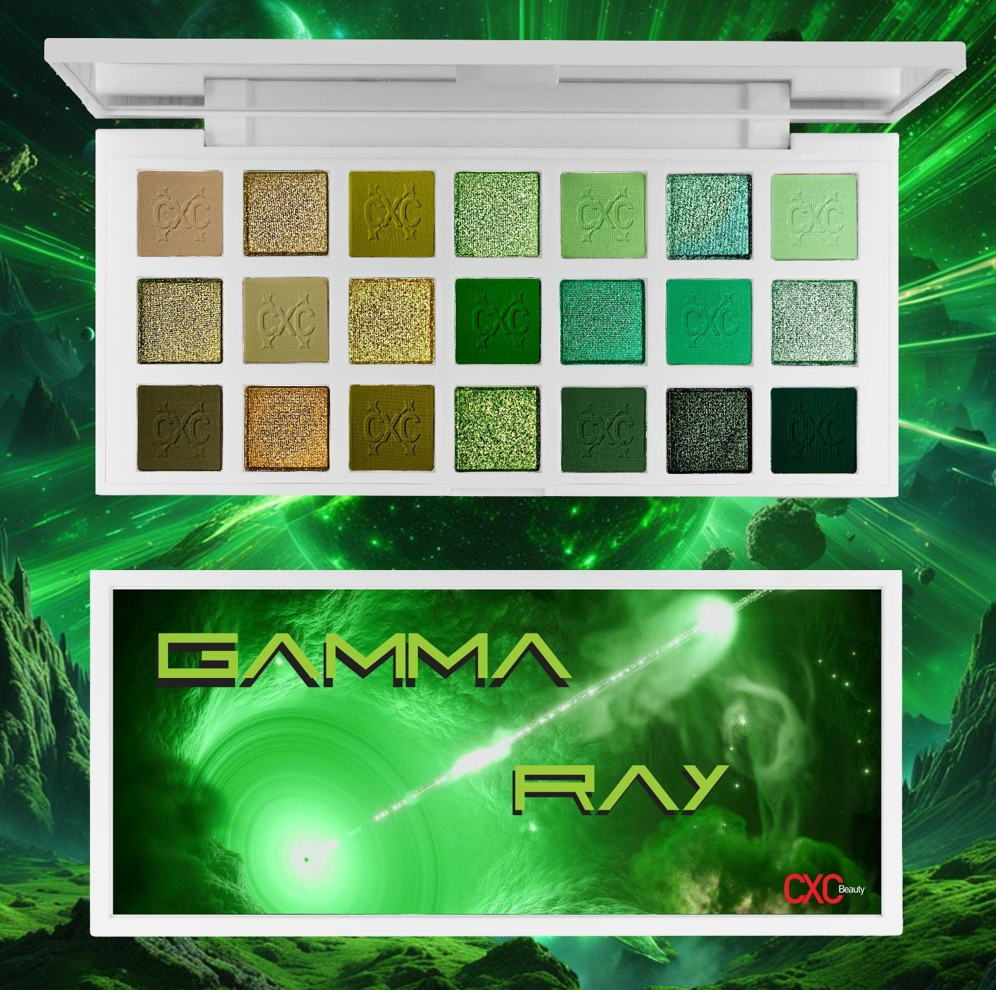 Gamma Ray Palette – CXC Beauty