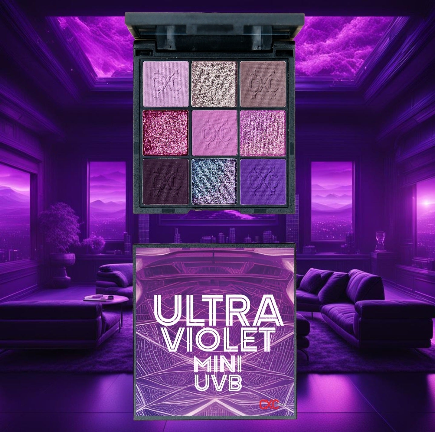 Ultra Violet UVB Mini Palette – CXC Beauty