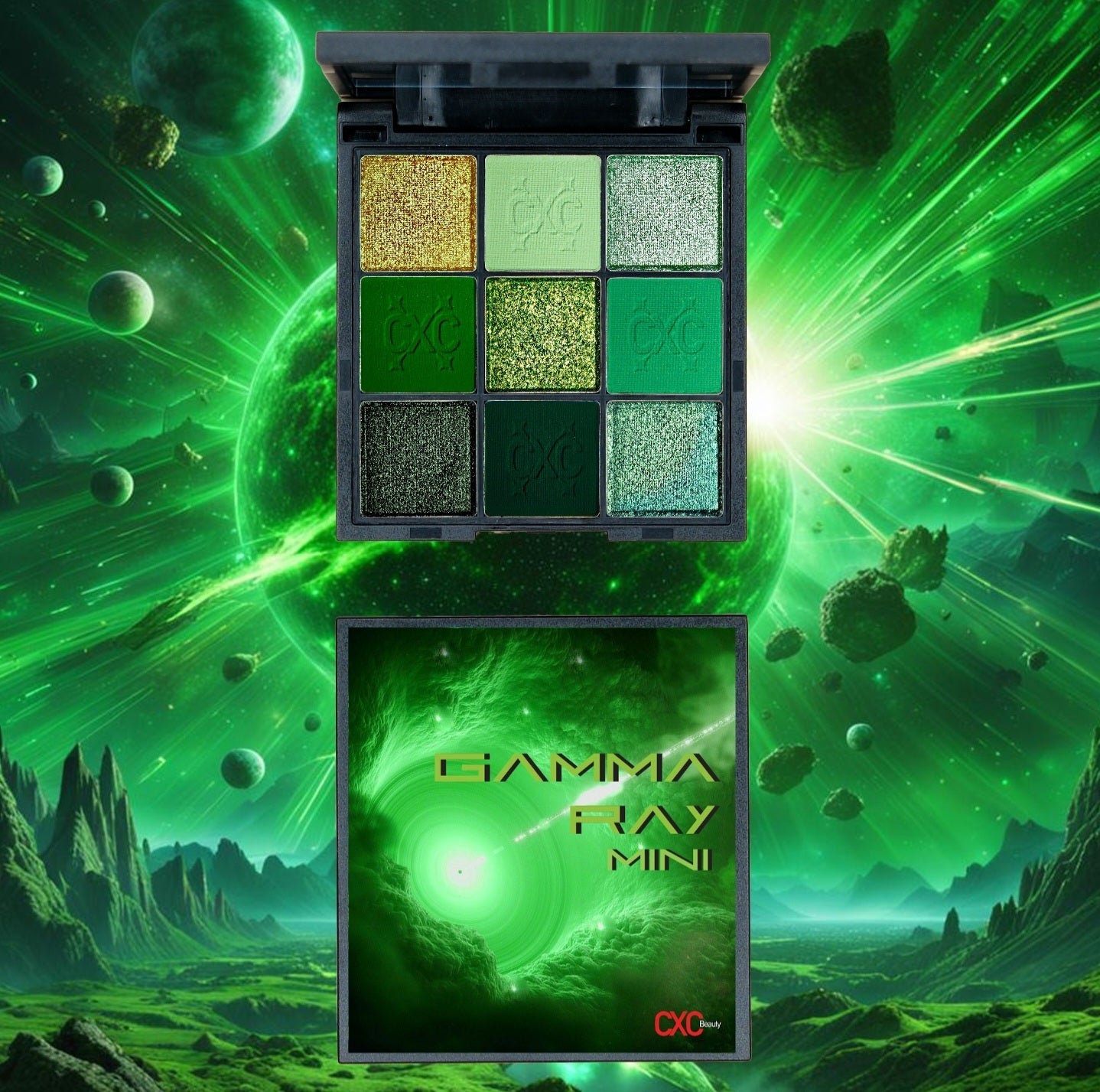Gamma Ray Mini Palette – CXC Beauty